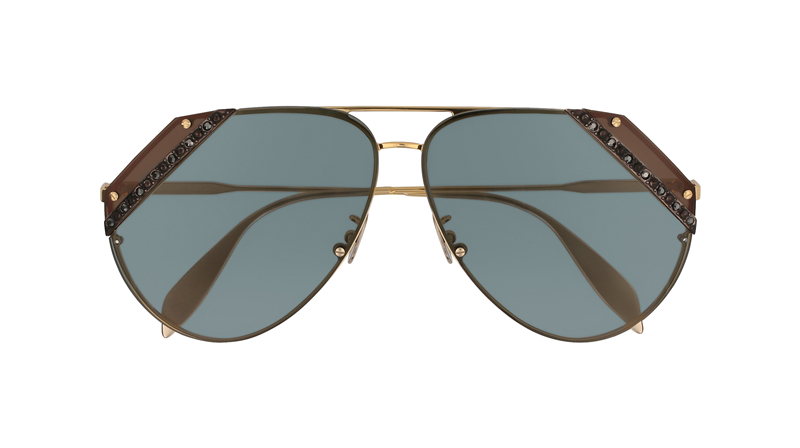 Alexander McQueen 推出全新珠宝切割镜片眼镜