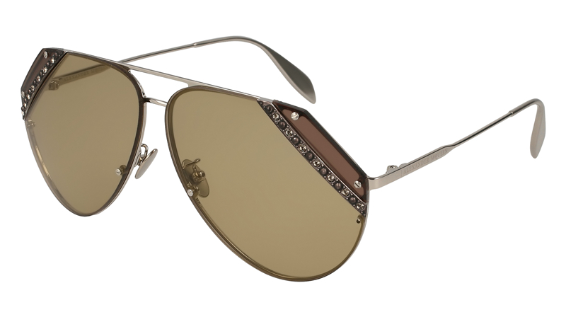 Alexander McQueen 推出全新珠宝切割镜片眼镜